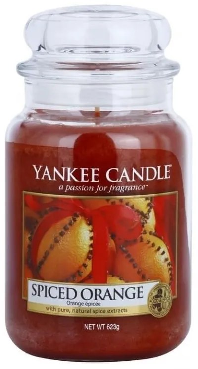 Vonná svíčka Yankee Candle Spiced Orange, velká