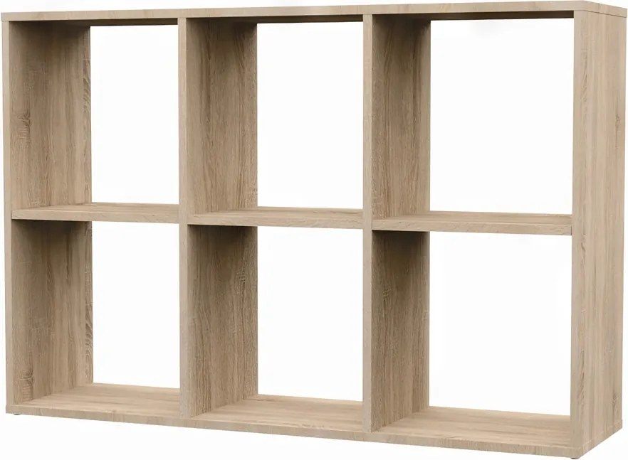 FALCO Regál Manja 2x3 dub sonoma