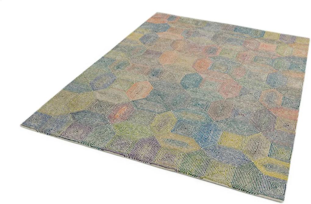 Barevný  koberec Moby Cream Rozměry: 120x170 cm