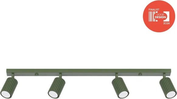 Brilagi - LED Bodové svítidlo CRESTO 4xGU10/10W/230V zelená