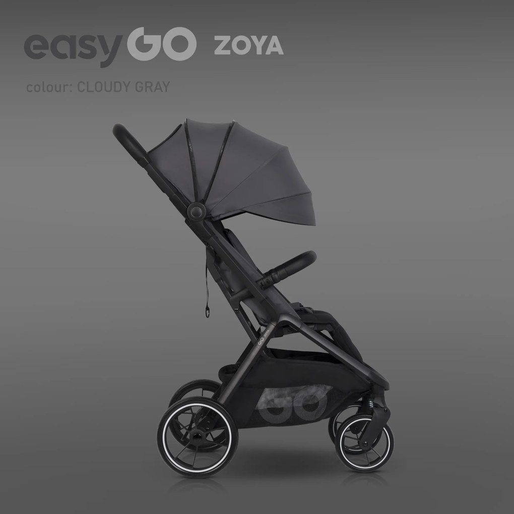 Kombinovaný kočárek EasyGo Zoya 2v1 Cloudy Gray