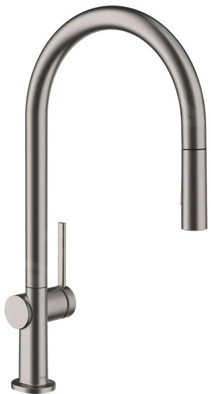 Hansgrohe M54, dřezová baterie Talis s výsuvnou sprškou, kartáčovaný černý chrom, HAN-72800340