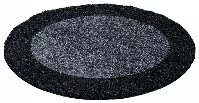 Vopi | Kusový koberec Life Shaggy 1503 anthracit - 80 x 150 cm