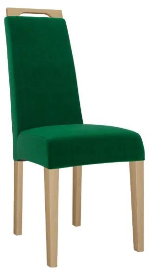 Jídelní židle JK79, Barva dřeva: bílá, Potah: Magic Velvet 2219
