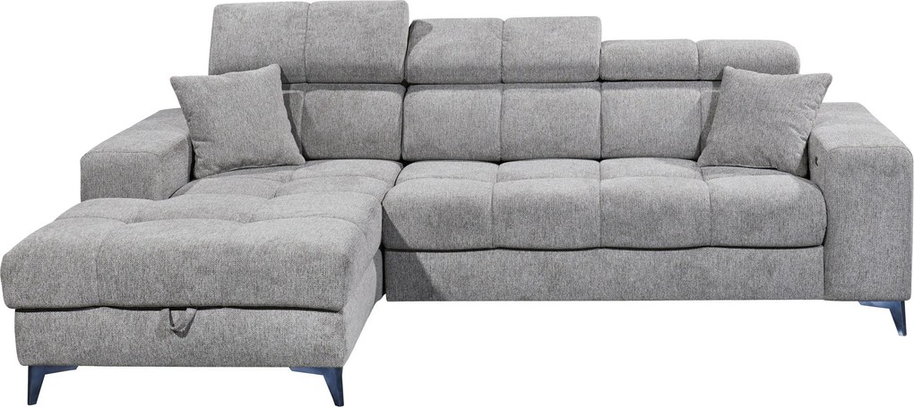 XXXLutz ROHOVÁ SEDAČKA, textil, šedohnědá MID.YOU - Sedací soupravy - 002220047402