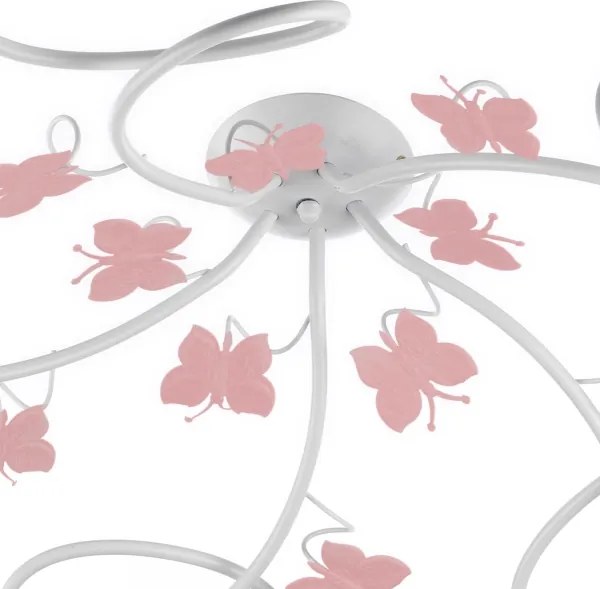 ONLI - Dětský přisazený lustr BUTTERFLY 5xE14/6W/230V