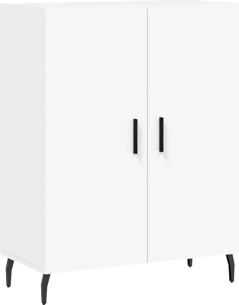 Skříň highboard bílá 69,5 x 34 x 180 cm kompozitní dřevo 3198225