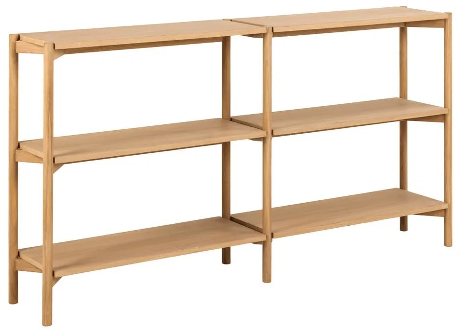 Knihovna v dekoru dubu 169x88 cm Braidwood - Actona