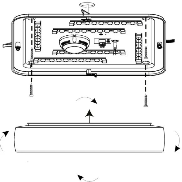 Eglo 99109 - LED Stropní svítidlo RUIDERA LED/22W/230V