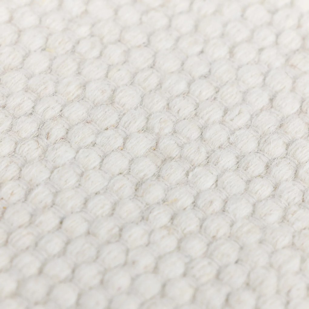 My Flair, Běhoun Wooly Dreamscape naturweiß, 80x250, bílá, chodba / předsíň
