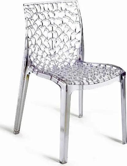 Stima Židle GRUVYER | Odstín: polykarbonát transparente