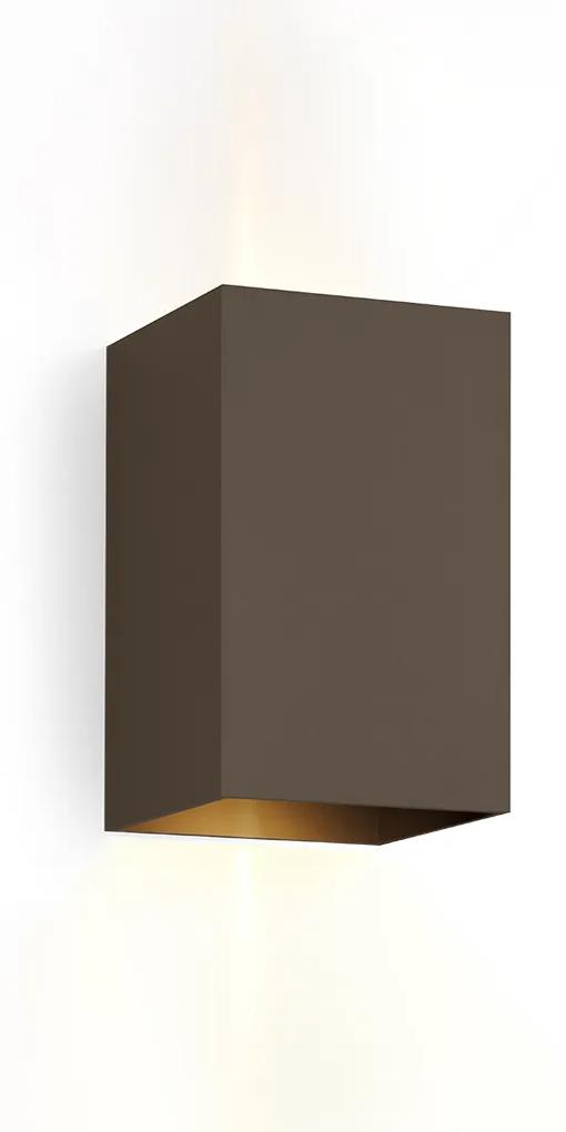 Nástěnné svítidlo ve tvaru kvádru Box Wall 4.0  Nástěnné svítidlo ve tvaru kvádru Box Wall 4.0 Barva: Bronzová, Teplota chromatičnosti: 3000 Kelvinů
