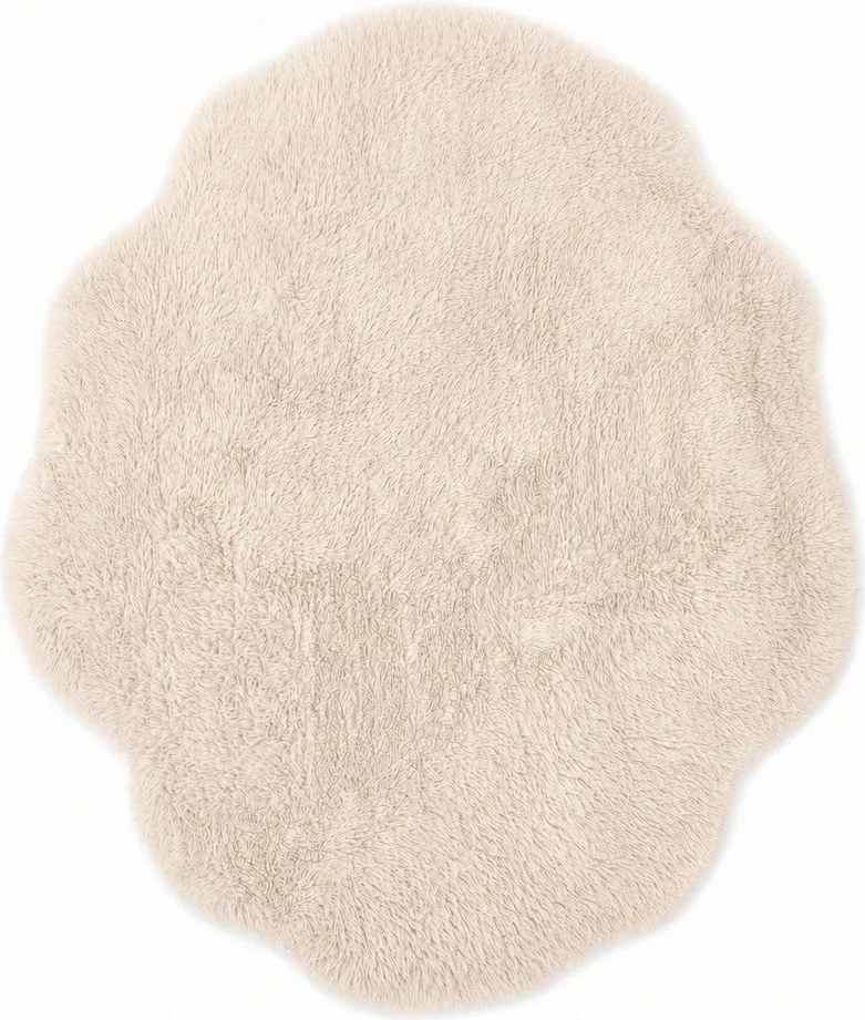 Béžový dětský koberec 115x140 cm Mammoth – Meowbaby