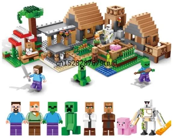 Minecraft stavebnice vesnice duchů