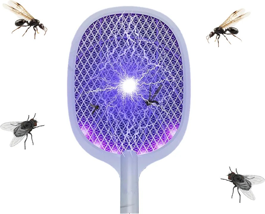 Verk Group Past na tlapky uv insekticidní lampa na mouchy komáry hmyz elektrická