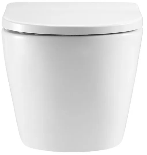 Mereo Mereo, WC závěsné kapotované, tiché splachování, RIMLESS, 495x360x370, keramické, vč. sedátka CSS115SN, VSD82T2