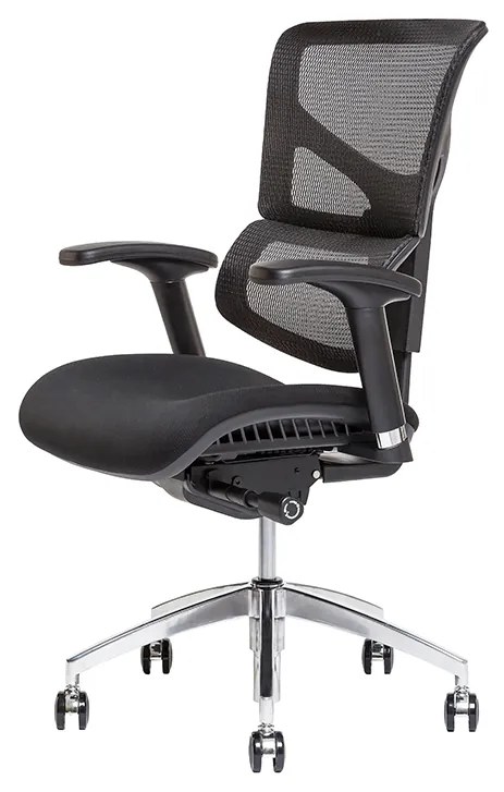 Office Pro Kancelářská ergonomická židle Office Pro MEROPE BP — více barev, nosnost 135 kg Černá