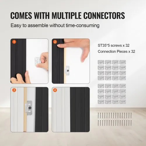 dřevěné lamelové akustické panely 8 KS 243,8 × 15,2 – WPCBTQBYGHL9EARN5V0
