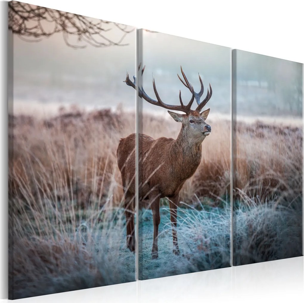 Vícedílný obraz - pyšný jelen (135x90 cm) - Murando DeLuxe