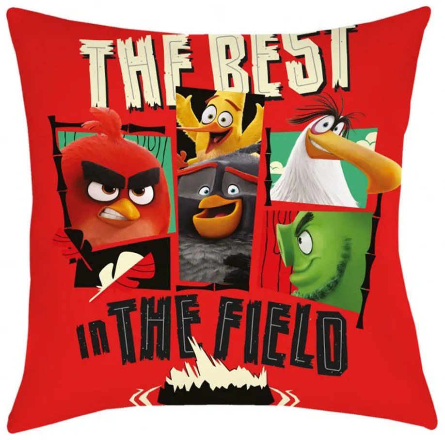 Sleva - Halantex Dětský polštá Halantex Dětský polštář ANGRY BIRDS 2 203 -  40x40 cm - Biano.cz - eMimino.cz