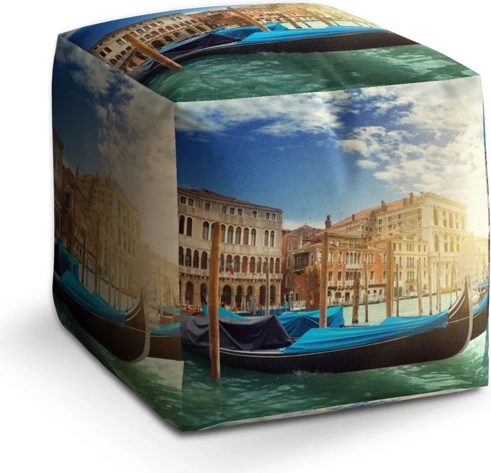 Sablio Taburet Cube Gondola - 50x50x50 cm