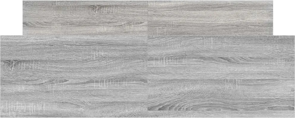 Rám postele s hlavovým a nožním čelem šedý sonoma 140 x 190 cm 3203787