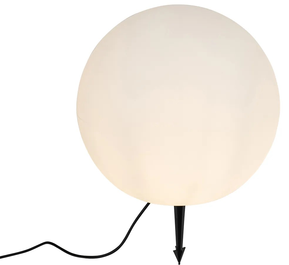 Chytrá venkovní lampa bílá 45 cm IP65 vč. WiFi A60 - Nura