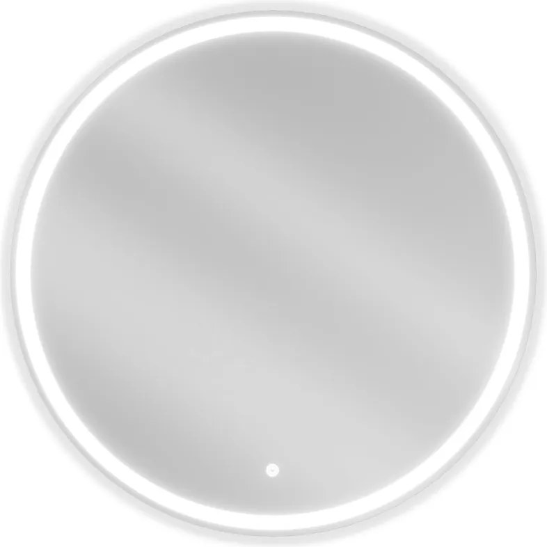 Mexen Gobi, LED kulaté koupelnové zrcadlo s podsvícením 80 cm, 6000K, ochrana proti zamlžování, 9801-080-080-611-00