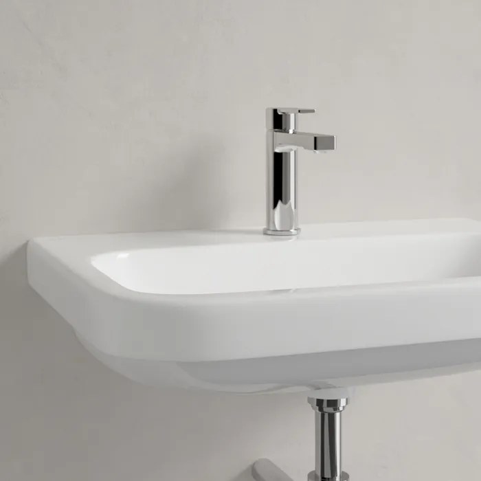 Villeroy & Boch ARCHITECTURA - Umyvadlo 650x470x180 mm, s přepadem, neleštěné, Bílá Alpin 41886501