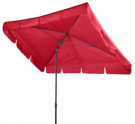 Naklápěcí slunečník Doppler SUNLINE WATERPROOF 260 x 150 cm- červený