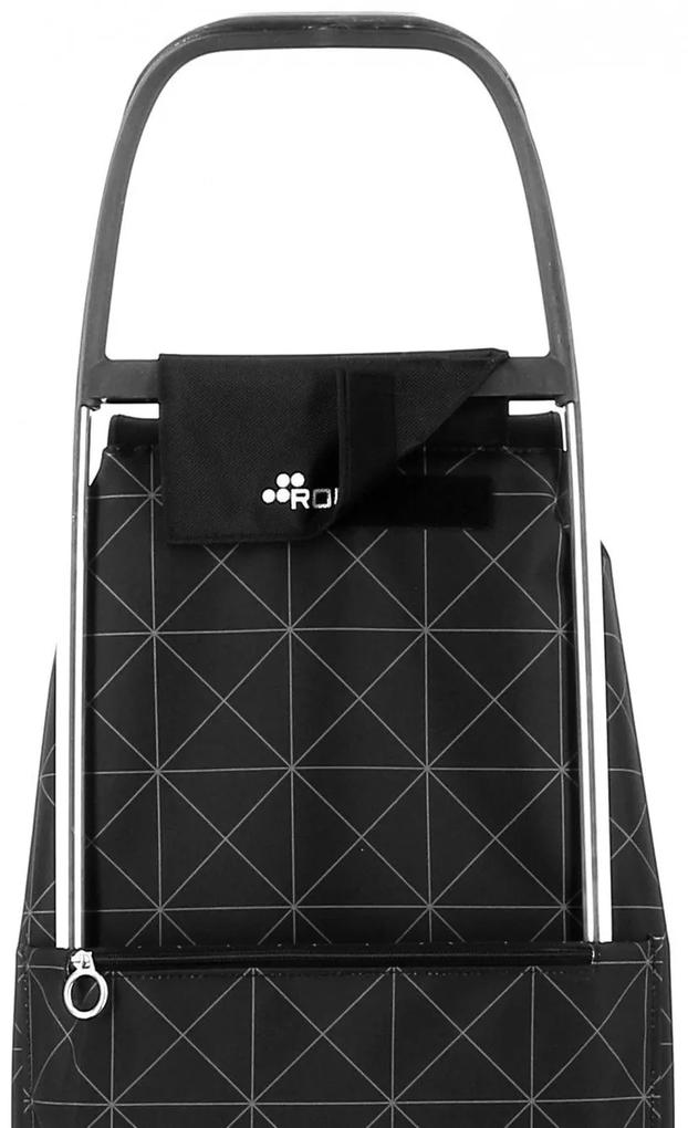 Rolser I-Max Star 6 nákupní taška s kolečky do schodů, černo-bílá