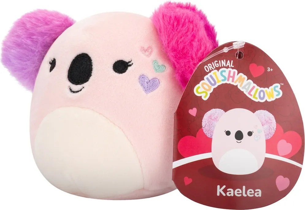 Sinsay - Squishmallows Mystery Squad voňavý plyšák Valentýn - vícebarevná