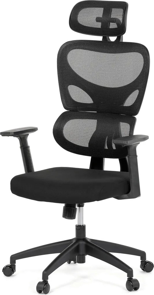 Ergonomická kancelářská židle LEXON - černá síťovina