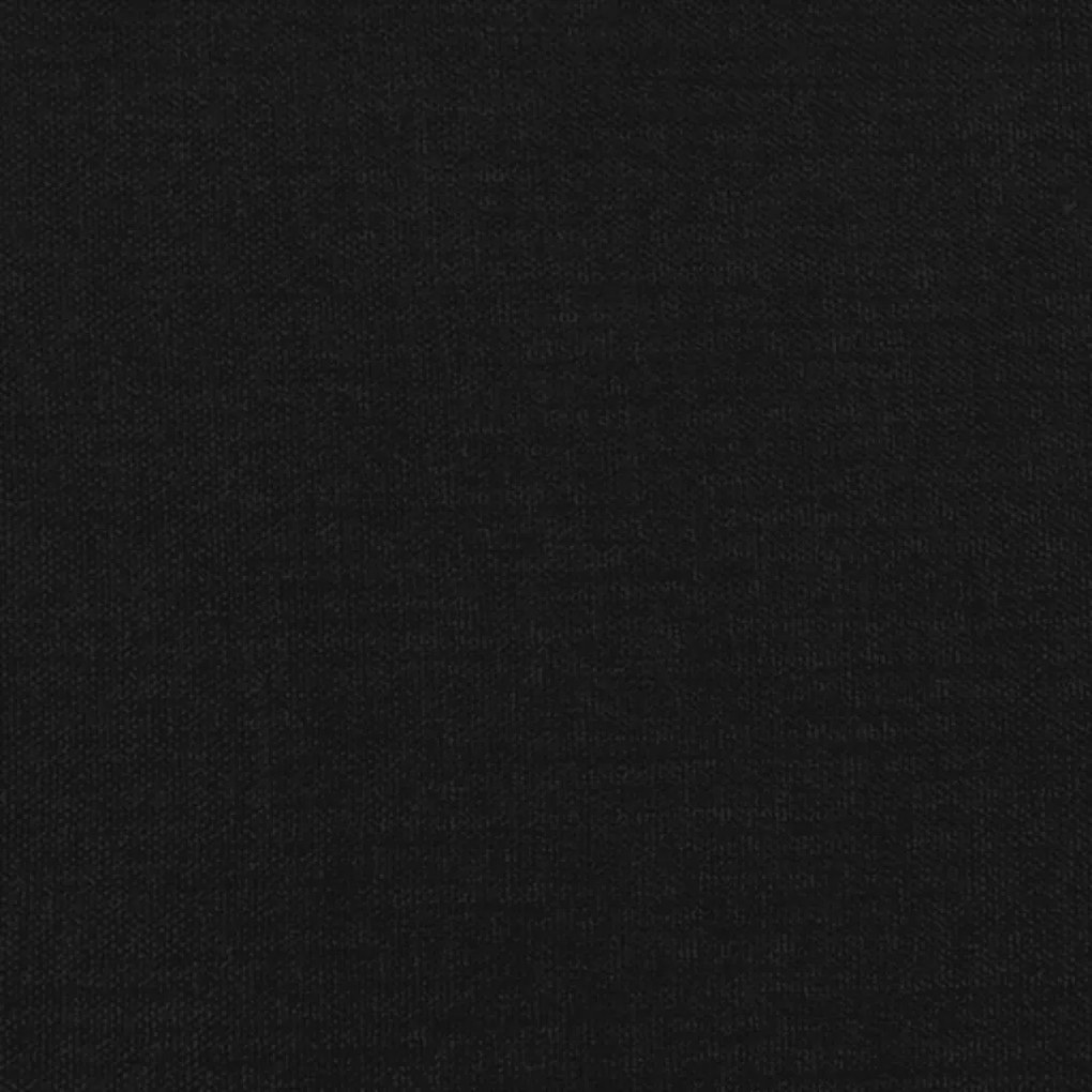Rám postel černá 90x190 cm textil