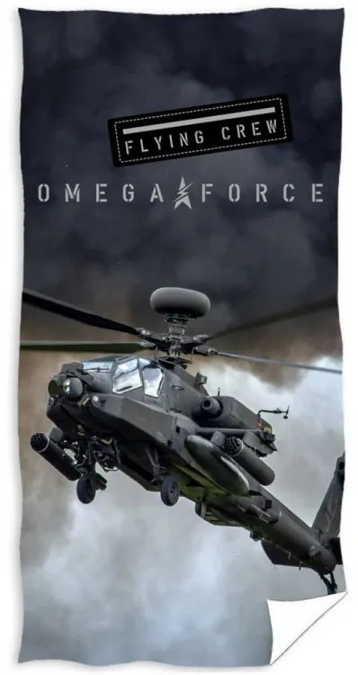 Carbotex Dětská osuška 70 × 140 cm ‒ Vrtulník Omega Force