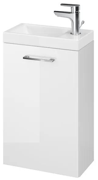 MAXMAX Koupelnová skříňka s umyvadlem CERSANIT - SET 886 LARA COMO 40 - BÍLÁ DSM (S801-187-DSM)