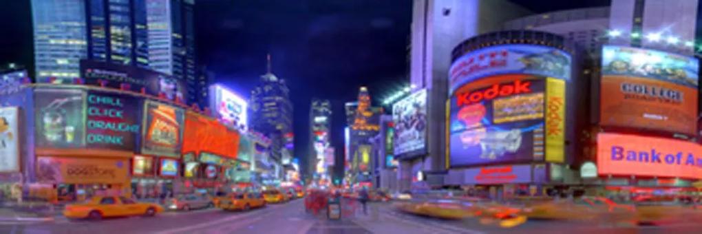 Obraz na skle - Time Square