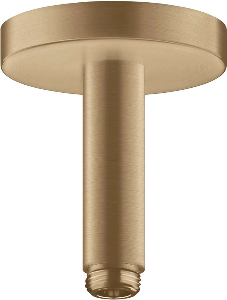 Axor ShowerSolutions - Sprchové rameno stropní, 10 cm, kartáčovaný bronz 26432140