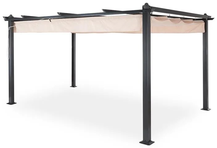 blumfeldt Pantheon pergola | 3 x 4 m | odolná proti povětrnostním vlivům | UV ochrana | celoroční použití