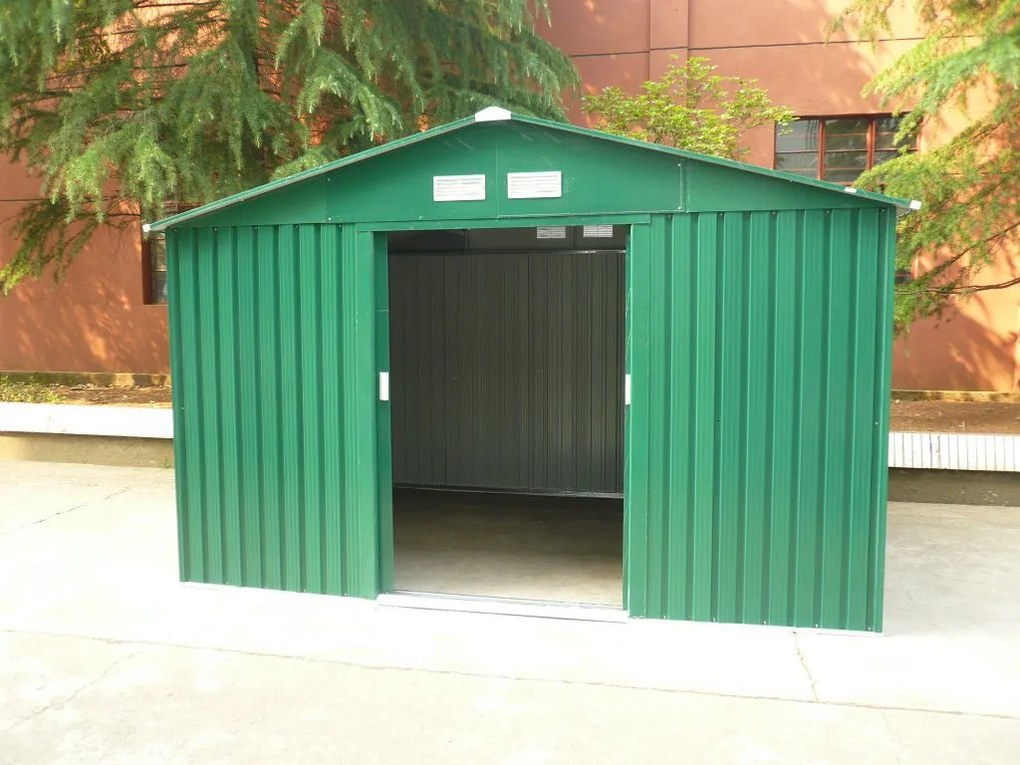 G21 GAH 429 Zahradní domek - 251 x 171 cm, zelený