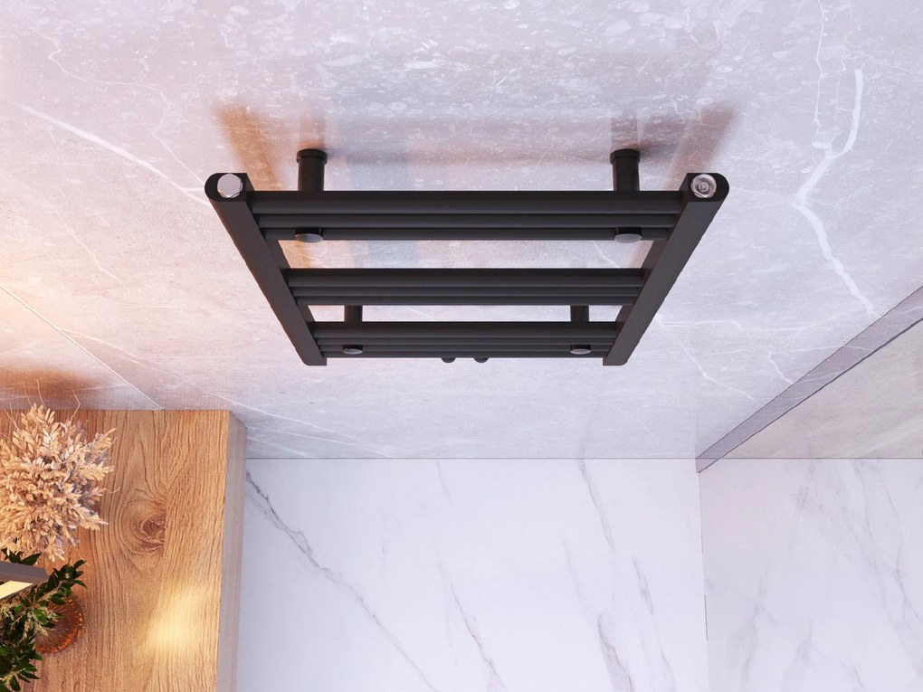 Gamma Erga Simple, topné těleso 700x500 mm, 275 W, černá, ERG-LAV-SIMP-7050-BK