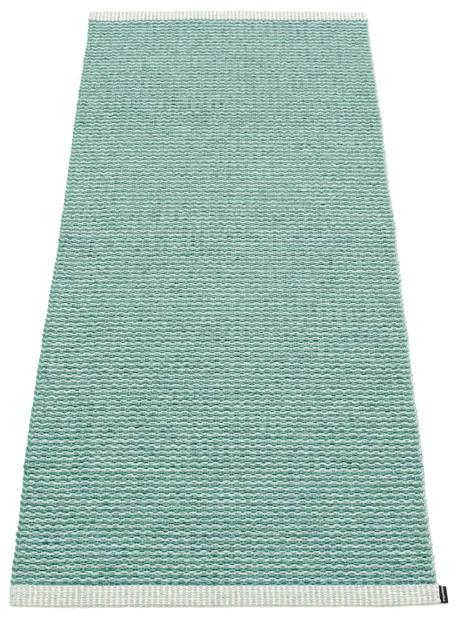 Vinylový koberec Pappelina MONO Jade/Pale Turquoise Velikost pappelina: 70x200 cm