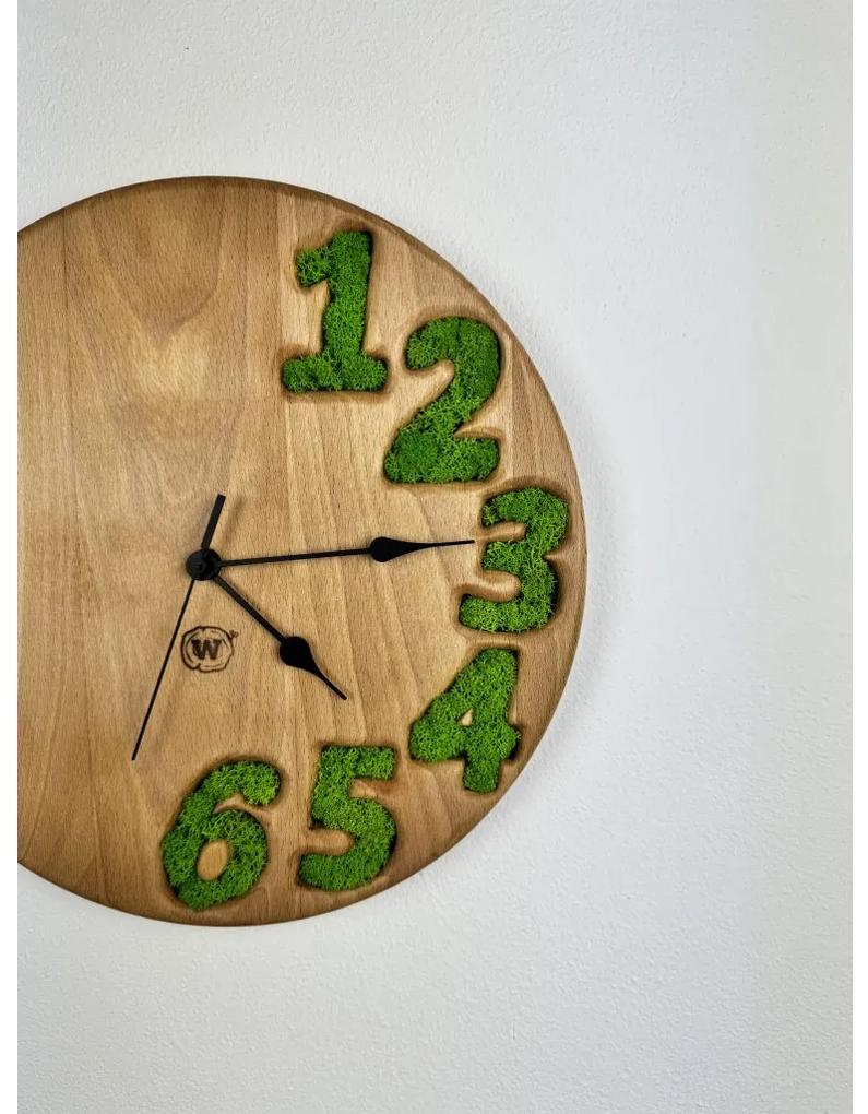 Woodlaf Dřevěné nástěnné hodiny Antonio