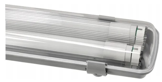 BERGE Hermetické svítidlo 120cm + 2x LED trubice - neutrální bílá