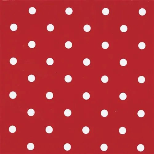 Samolepící tapety puntíky červené 45 cm x 15 m
