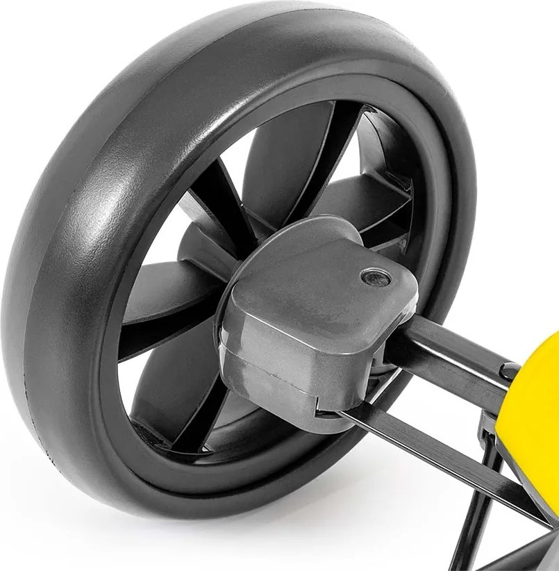Elektrická motokára s dálkovým ovládáním a LED efekty GOKART BOLT Milly Mally yellow