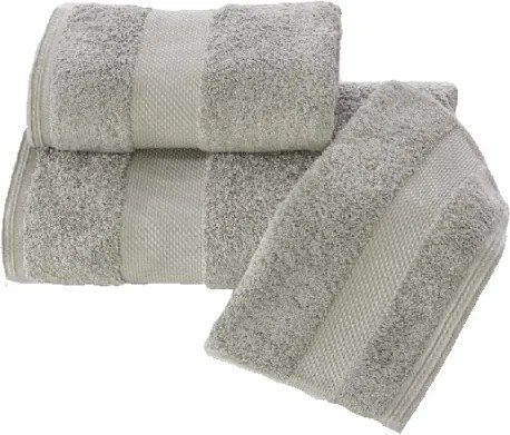 Soft Cotton Luxusní malý ručník DELUXE 32x50cm z Modalu Šedá