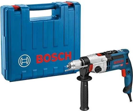 Bosch příklepová vrtačka GSB 21-2 RCT v plastovém kufru 060119C700
