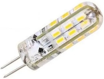 Ledom LED žárovka 2W 24xSMD3014 G4 220lm TEPLÁ silikon 12V DC