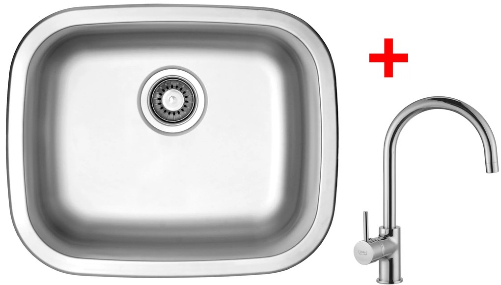 Set Sinks NEPTUN 526 V matný + baterie VITALIA